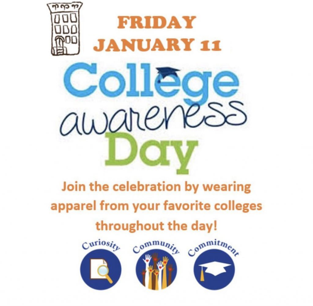 College Awareness Day Tomorrow – PS 205Q Alexander Graham Bell
